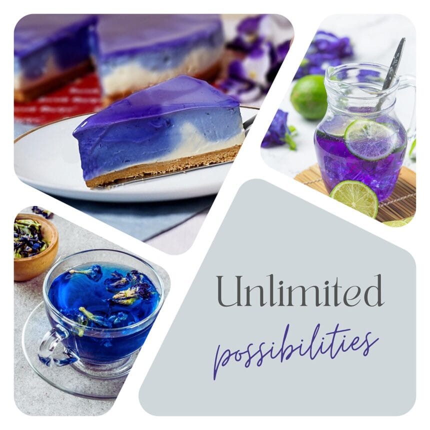 100% Organic Butterfly Pea Tea • Lotus Factory